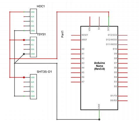 fritzing components temperature and humidity sensors sht35 d tsys01 hdc1010 closed cube