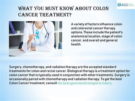 Ppt What You Must Know About Colon Cancer Treatment Powerpoint