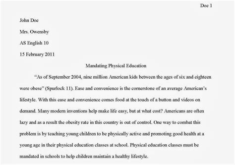 Mrs Owensby S Online Classroom Example Paragraphs