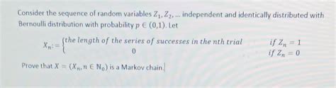 Solved Consider The Sequence Of Random Variables Z1z2