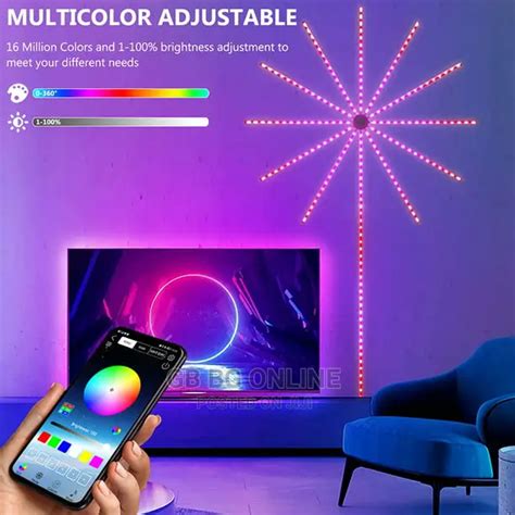 App Smart Control Ic Led Rgb Fireworks Light H2 Group