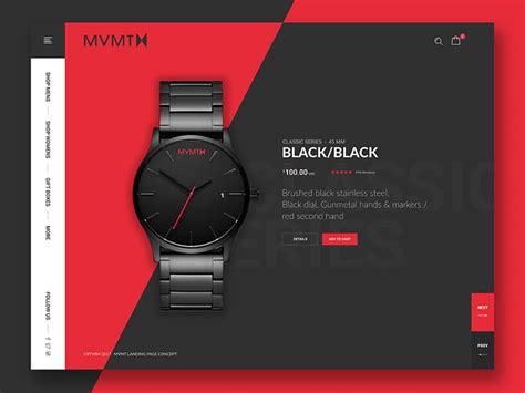 Product Page Concept Web Development Design Web Layout Design Web
