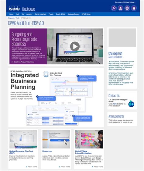Unigonsx Design Our Works Kpmg Audit Workflow
