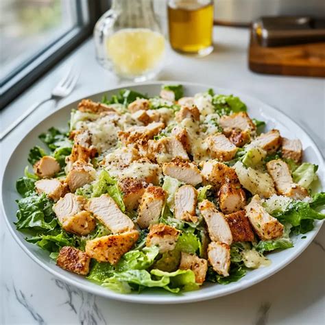 Classic Chicken Caesar Salad A Perfect Blend Of Flavor Recipe In