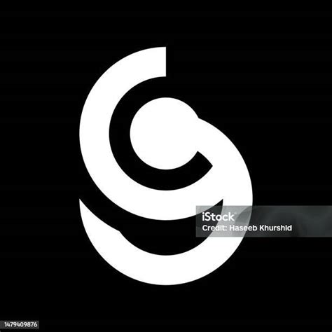 최소한의 Sc 로고 고급스러운 배경에 Cs 편지의 아이콘입니다 Sc 모노그램 이니셜을 기반으로 한 로고 아이디어 전문적인 다양한 문자 기호와 배경에 Cs 로고 0명에 대한