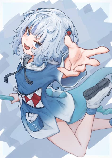 Gawr Gura And Gawr Gura Hololive And More Drawn By Mokamocha Danbooru