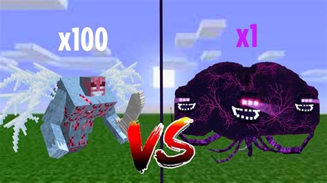 Mutant Vex Vs Wither Storm In Minecraft Pe Youtube