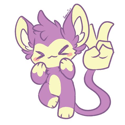 Aipom By Smolsammich On Deviantart