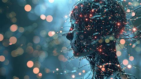 Illustration Neural Network Development Stock Illustration Illustration Of Design Circular