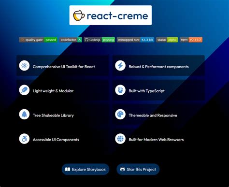 introducing react creme a comprehensive and lightweight ui… by prabhu murthy mar 2022 medium