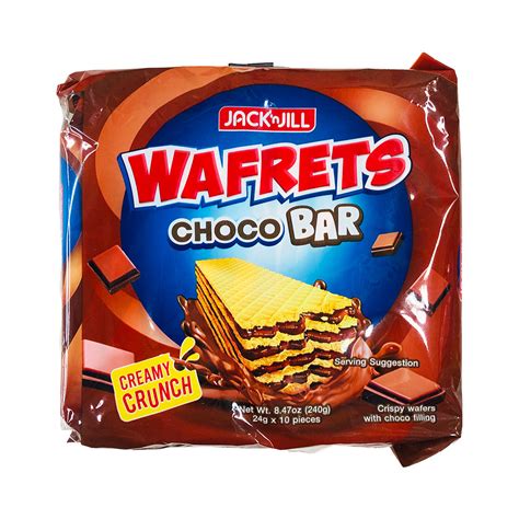 Jack N Jill Wafrets Choco Brix 24g X 10s