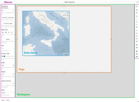 Map Composer MapX Documentation