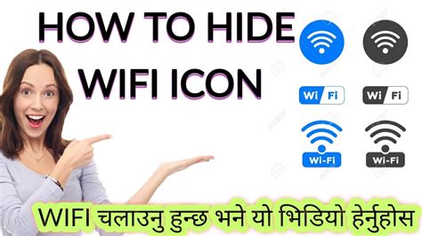 How To Hide Wifi Icon From Status Bar In Android Phone Wifi Network Hide 2021 Youtube