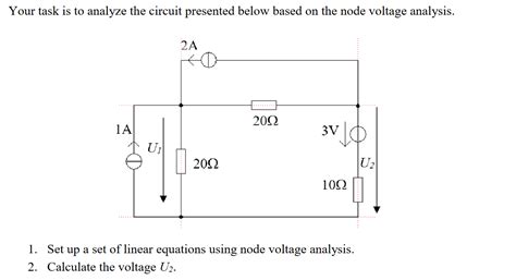 Solved Your Task Is To Analyze The Circuit Presented Below