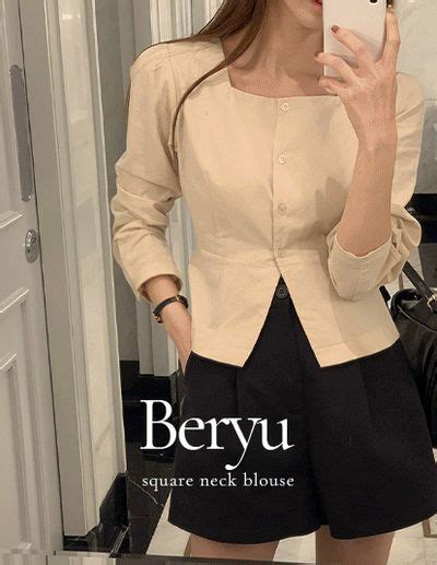 어나더트위 5천장돌파🔥 하객룩블라우스 제작 Tbs0392 베르유 스퀘어넥 플레어 블라우스반팔긴팔ver가을블라우스스퀘어블라우스긴팔블라우스하객룩