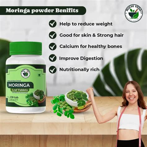 Moringa Leaf Tablets 120 At ₹ 135bottle Moringa Leaf Powder In Surat Id 2854287206955