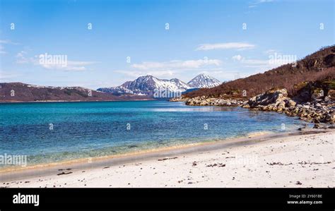 Nature Sceneries Inside The Island Of Sommaroy Tromso Municipality