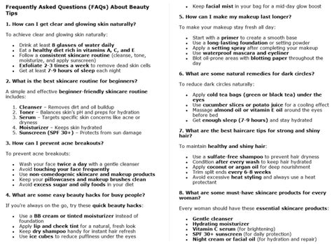 10 Beauty Tips Plr Checklists Exclusive Plr Checklists