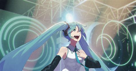 初音ミク16周年描き下ろし 初音ミク16周年 ぴいののイラスト Pixiv