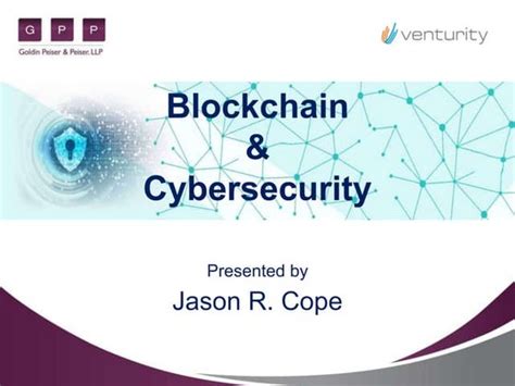Blockchain In Cyber Security Ppt