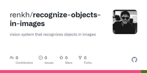 github renkh recognize objects in images vision system that