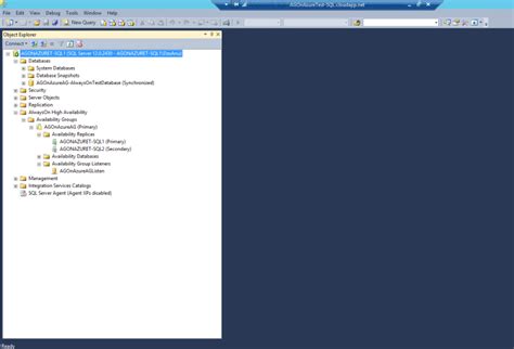 Exploring Alwayson Availability Group Template In Azure Sqlsailor