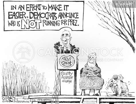 Crowded Democratic Field Cartoons And Comics Funny Pictures From
