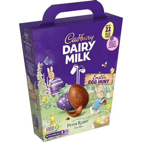 Cbury Dairy Milk Easter Egg Hunt Chocolate 317g British Food Supplies