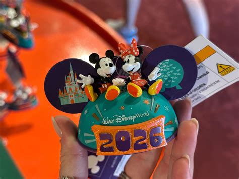 2026 Mickey Mouse Plush And Ornaments Arrive At Walt Disney World Wdw