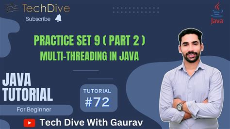 Practice Set 9 Part 2 Multithreading In Java Tutorial 72 Youtube