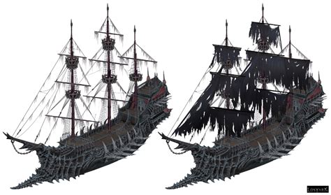 Artstation Ghost Shiplostark Hwanggyu Kim Pirate Ship Art Ghost Ship Art Ghost Ship