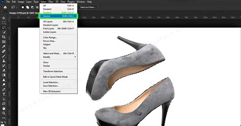 How To Invert Selection In Photoshop Full Tutorial