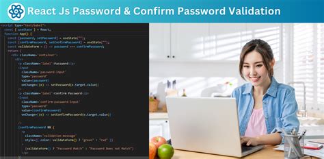 React Confirm Password Validation React Js Example