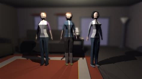 New Character Models For A Game Im Working On Runity3d