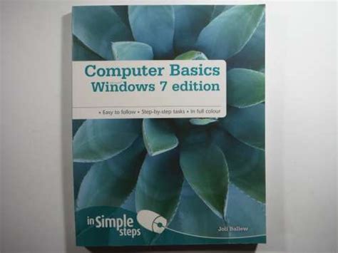 Computers And Internet Computer Basics Windows 7 Edition Joli Ballew For Sale In