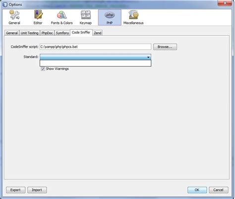 Install Php Codesniffer With Netbeans 701 On Windows 7 64 Bits