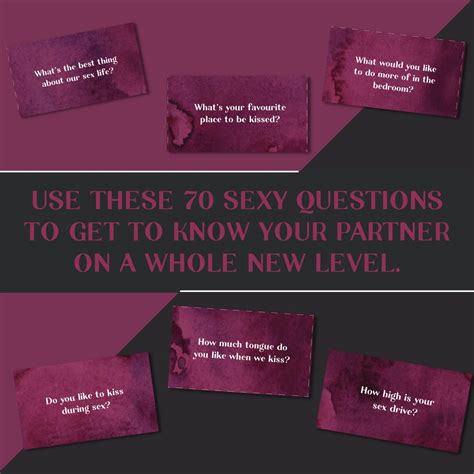 Printable Sex Game Quiz Get To Know Your Partner Sexually Understand Your Partners Wants
