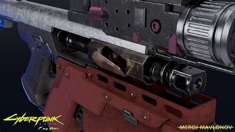 Meroj Mavlonov Kang Tao G 58 Dian Cyberpunk 2077 Fan Art