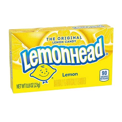 Lemonhead Lemon Flavored Candy 23g