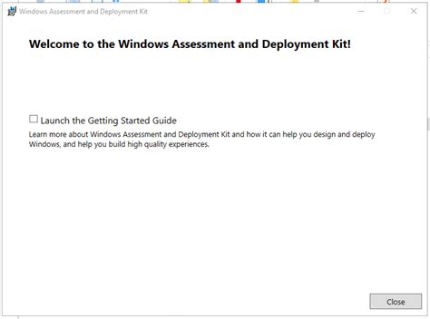 Uninstall And Upgrade Adk Or Winpe And Mdt