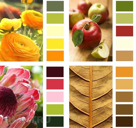 Подбор цветовой гаммы для оформления интерьера Цветовые палитры Интерьер Сочетание цветов