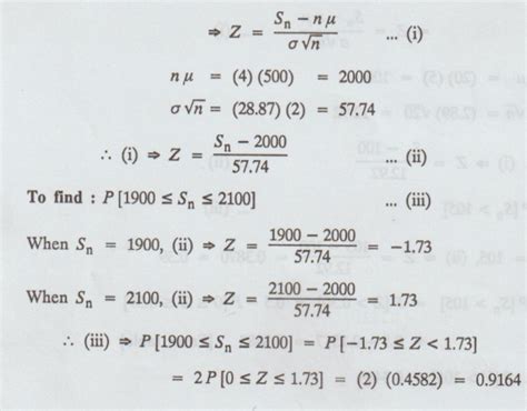 Central Limit Theorem Example Solved Problems Two Dimensional Random