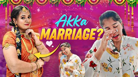 ️akka Bride To Be😱 Preetha Akka Ku Marriage Ah😍 Ammu Times