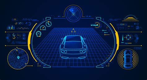 Electric Vehicle Interface 11817693 Vector Art At Vecteezy