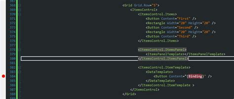 Silverlight Silverlight5 Binding Breakpoint Not Hit In Itemscontrol Stack Overflow