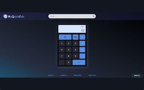 My Quick Calc для Google Chrome Расширение Скачать