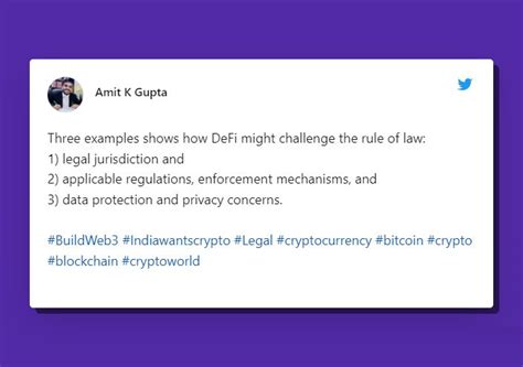 Amit K Gupta On Linkedin Buildweb3 Legal Cryptocurrency Bitcoin Crypto Blockchain…