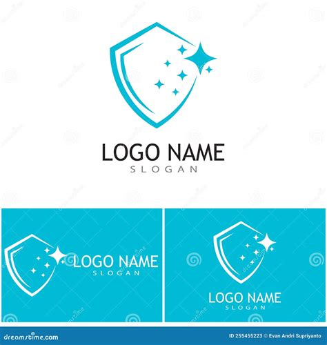 Plantilla Vectorial Del Icono Del Logotipo De Servicio Limpio