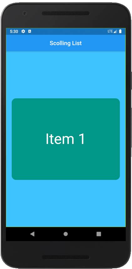 Listwheelscrollview In Flutter