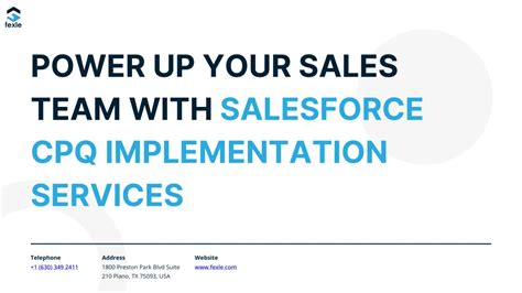 Ppt Salesforce Cpq Implementation Services Fexle Services Powerpoint Presentation Id 13355322